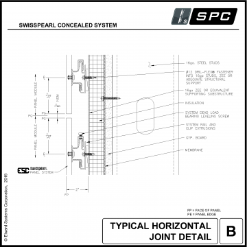 Swisspearl Concealed | Wall Paneling & Cladding Systems | Elward
