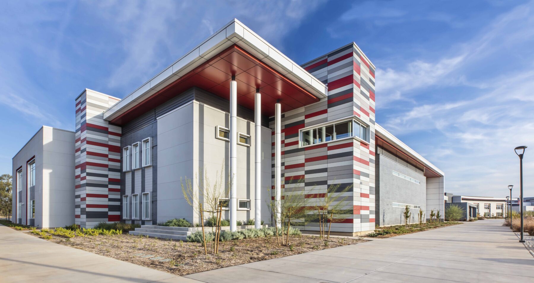 Matilda Torres High School Eight Buildings | Elward Systems Corporation
