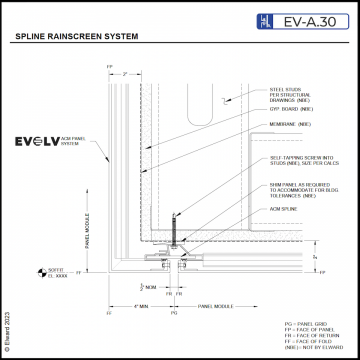 Spline Rainscreen System | Wall Paneling & Cladding Systems | Elward