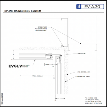 Spline Rainscreen System | Wall Paneling & Cladding Systems | Elward