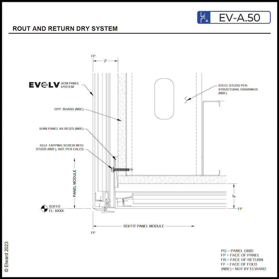 Rout Return Dry | Commercial Wall Paneling & Cladding Systems | Elward