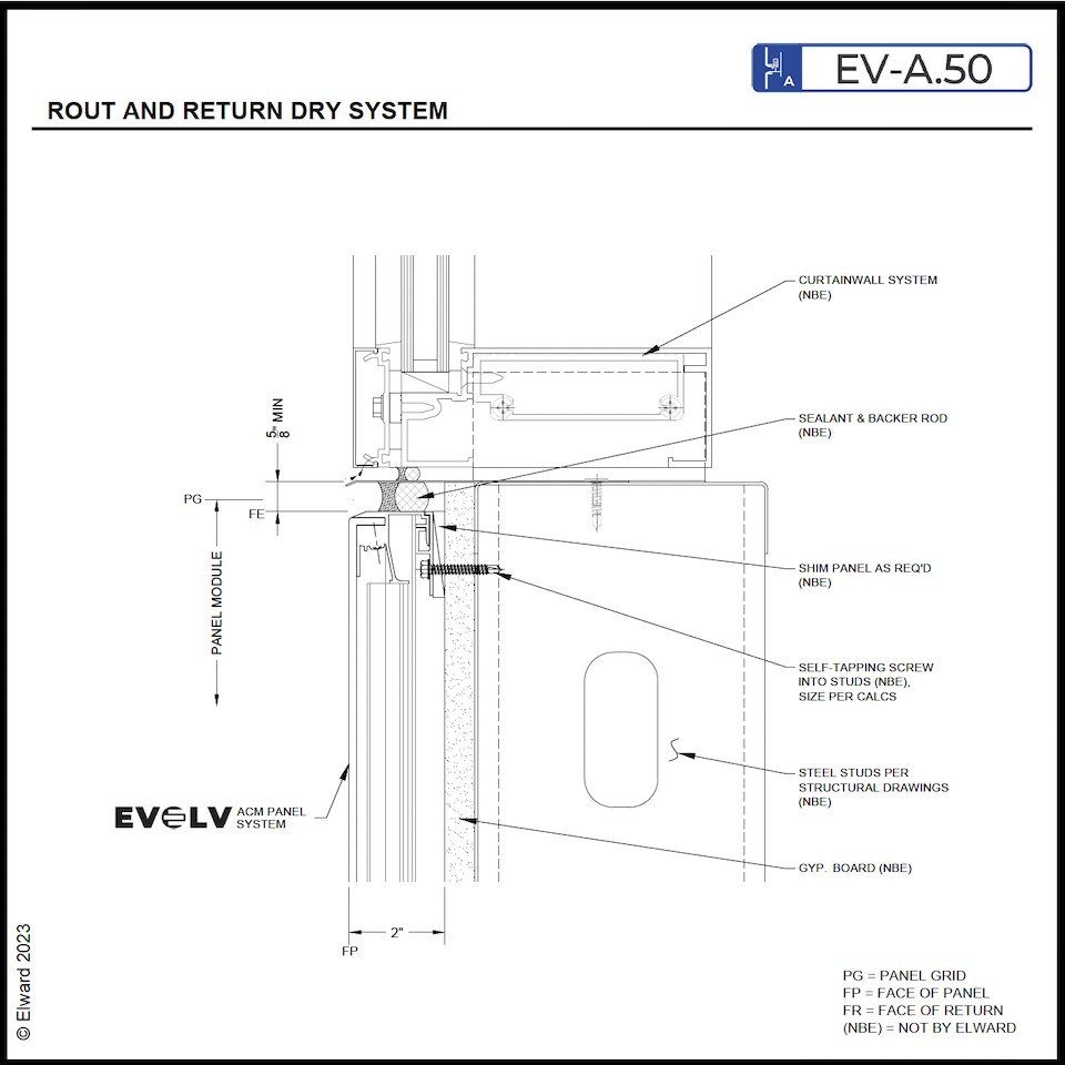 Elward | Rout Return Dry | Commercial Wall Paneling & Cladding Systems ...