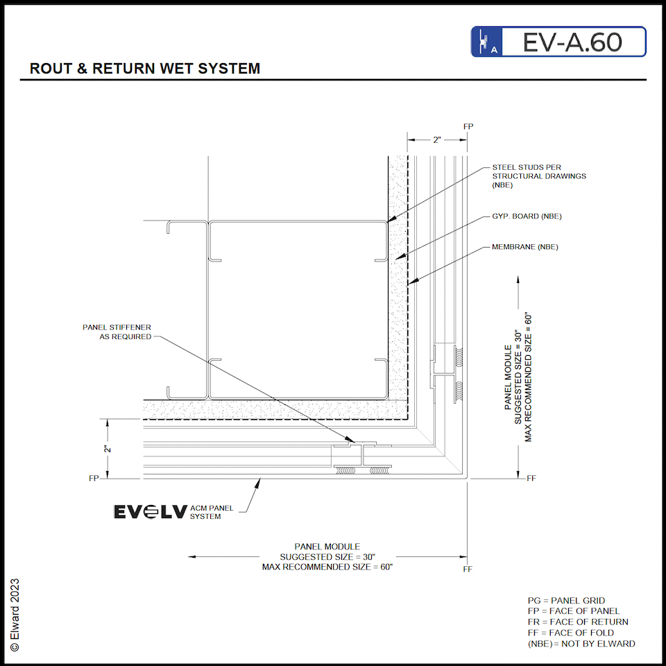 Rout Return Wet | Wall Paneling & Cladding Systems | Elward
