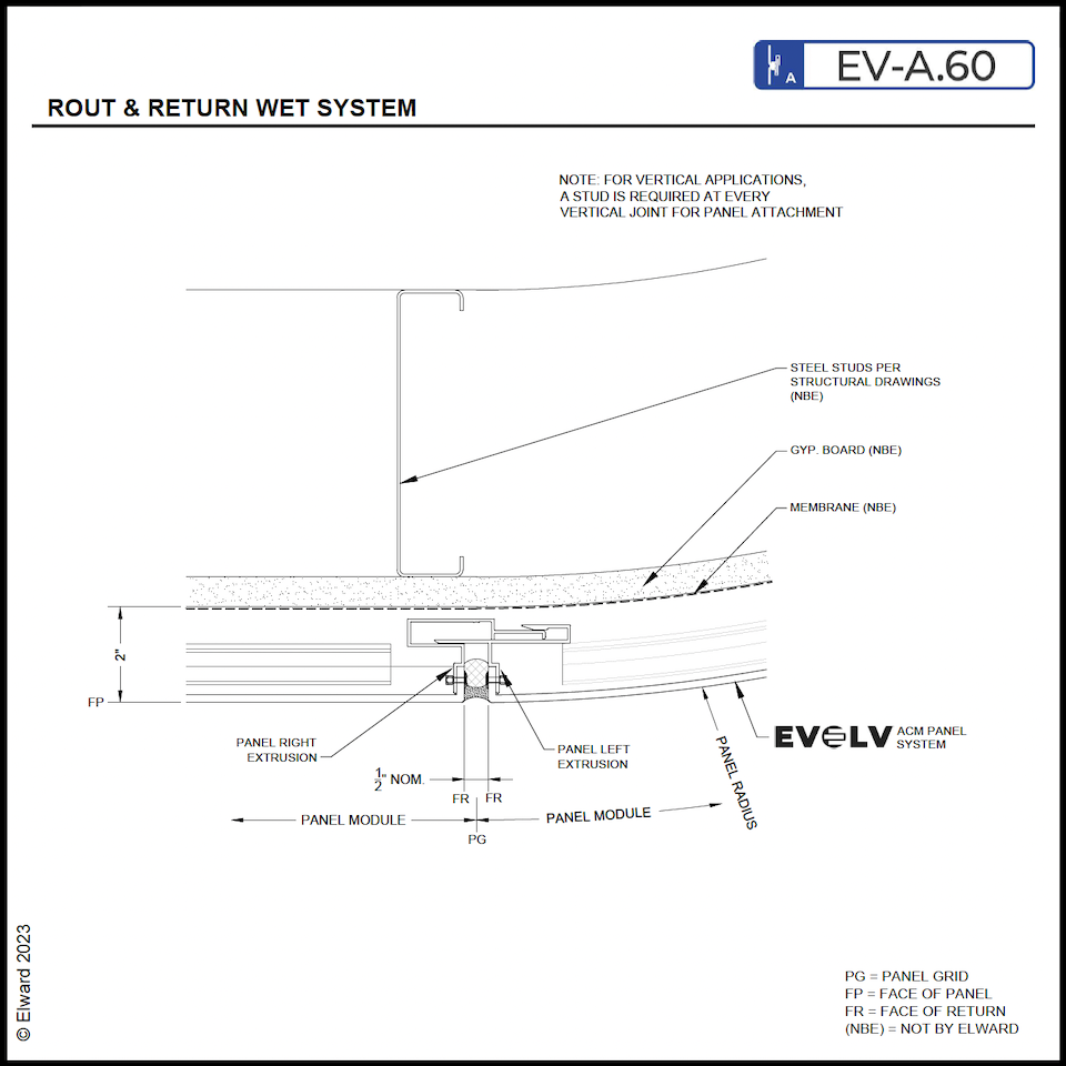 Rout Return Wet | Wall Paneling & Cladding Systems | Elward