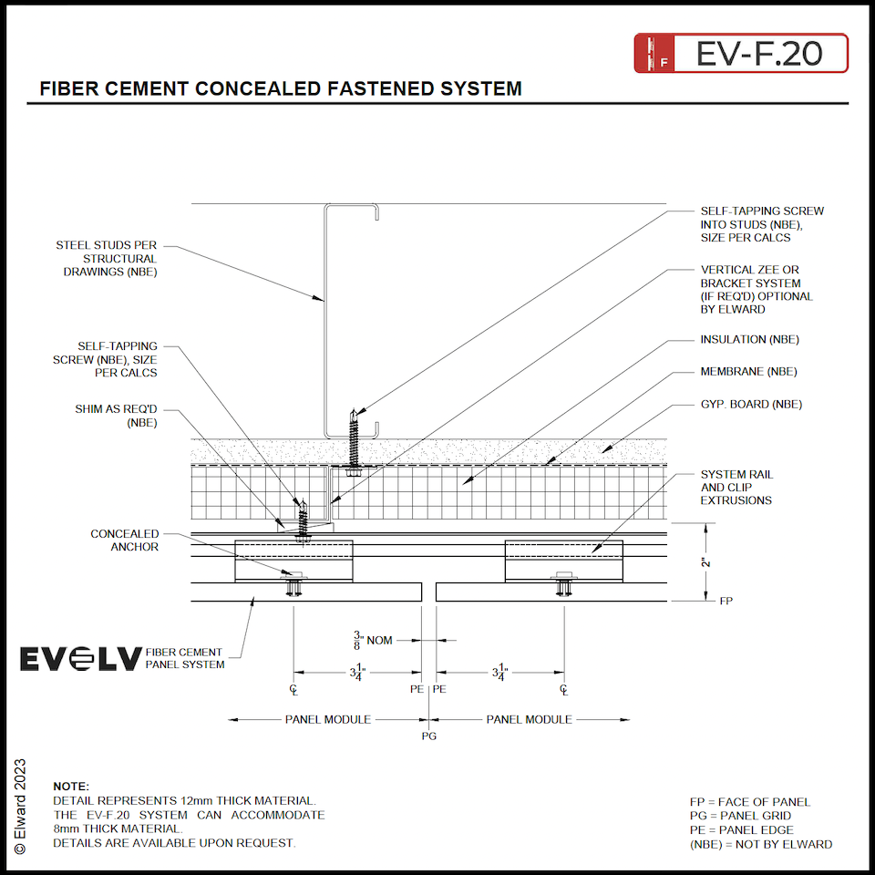 Concealed Fastener System | Wall Paneling & Cladding Systems | Elward